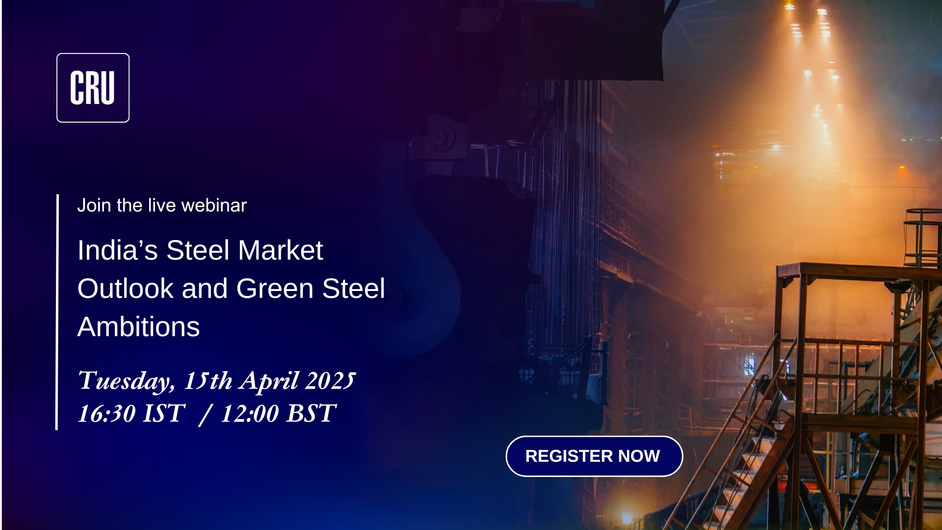 Home | CRU Steel Decarbonisation Summit 2024